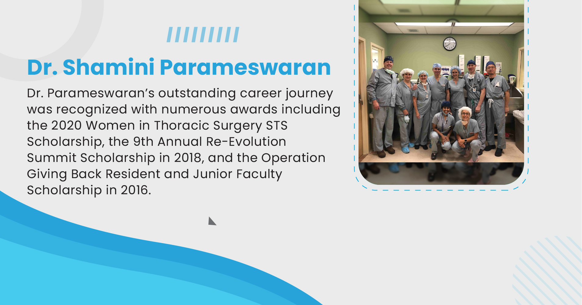 About - Dr. Shamini Parameswaran